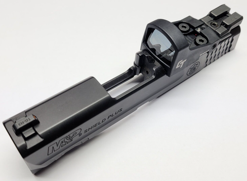 S&W M&P SHIELD PLUS 9mm Optics Ready Slide CT Red Dot NIGHT Sights ...