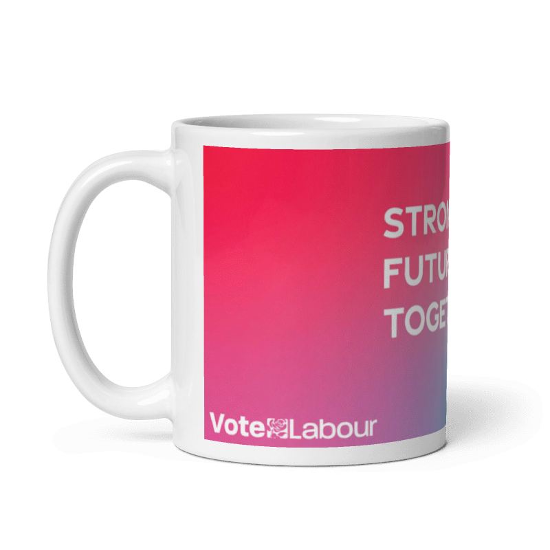 Labour Party Mug Cup - Keir Starmer - General Election 2024 - Stronger ...