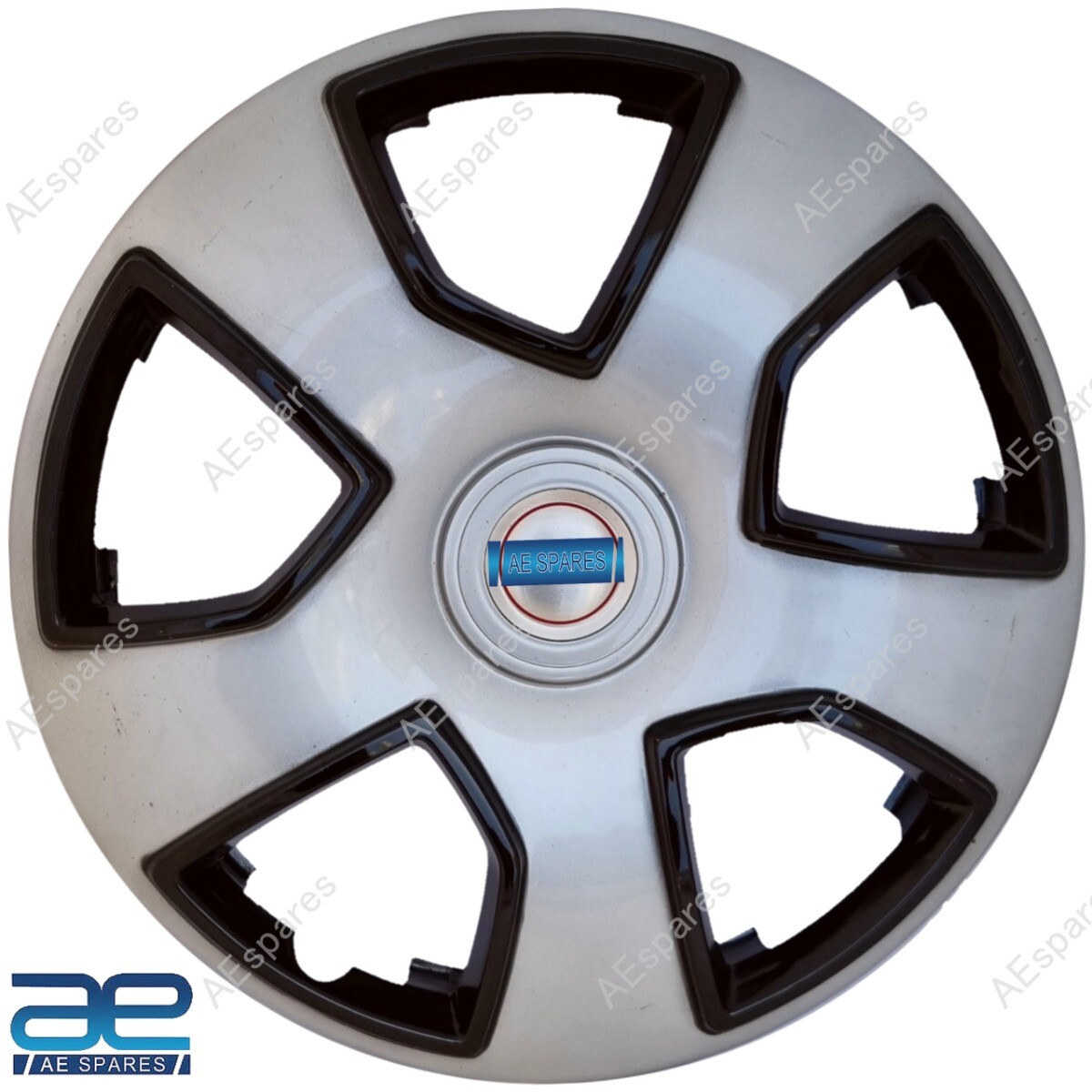 4x New Wheel Hub Caps Cover Plastic Black Silver 17" For Mahindra ...