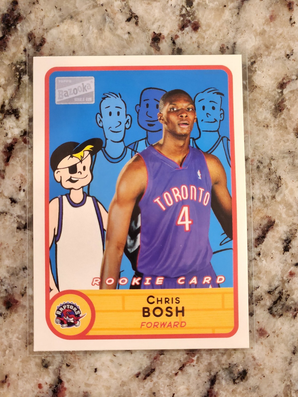 Chris Bosh 2003-04 Topps Bazooka #279 Rookie Card Toronto Miami Heat | eBay