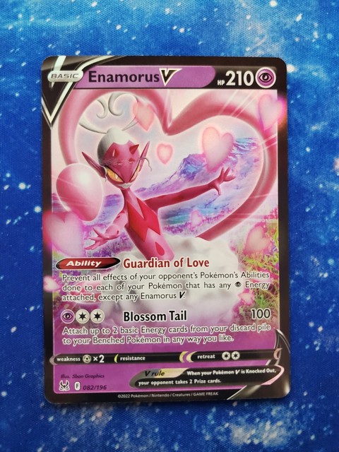 Pokémon TCG Enamorus V Sword & Shield - Lost Origin 082/196 Regular ...