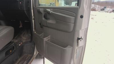 09 CHEVY EXPRESS 2500 Door Trim Panel Passenger Front Medium Pewter | eBay