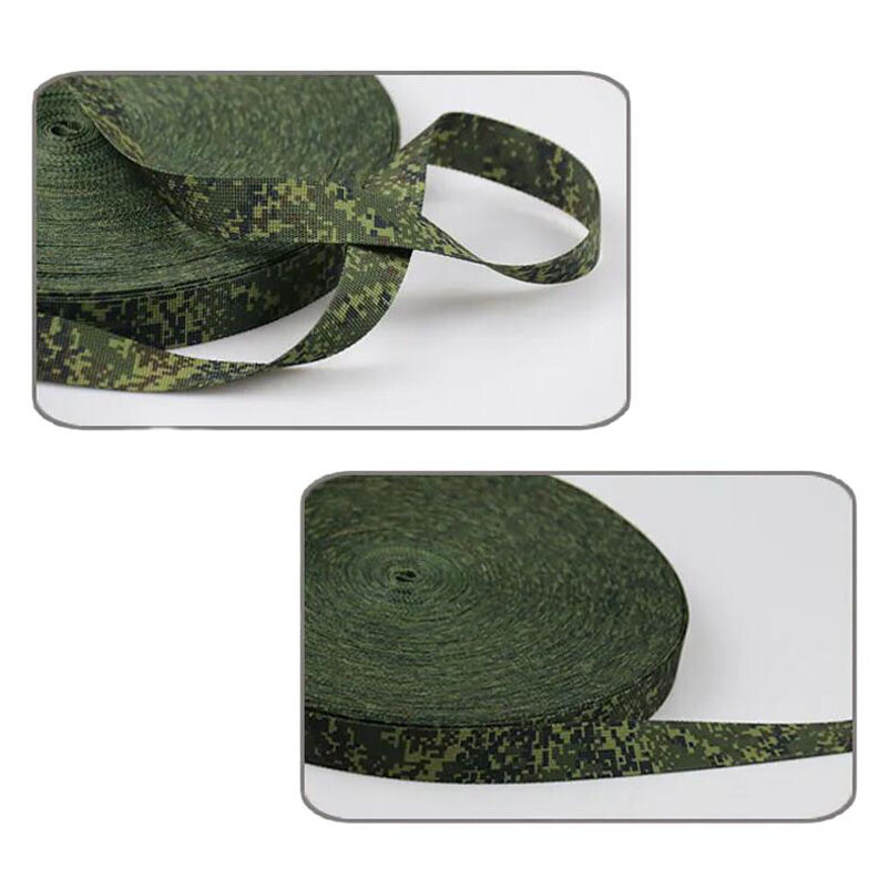 1 meter 2.5/3.8/5.0cm Width Tactical Russian EMR Camouflage Webbing ...