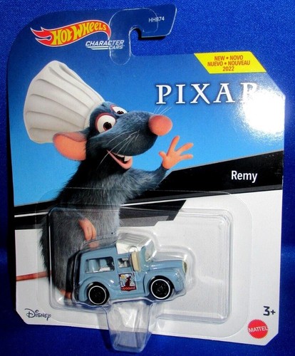 DISNEY PIXAR MOVIE REMY HOT WHEELS COLLECTOR CHARACTER CARS, NEW 2021 ...