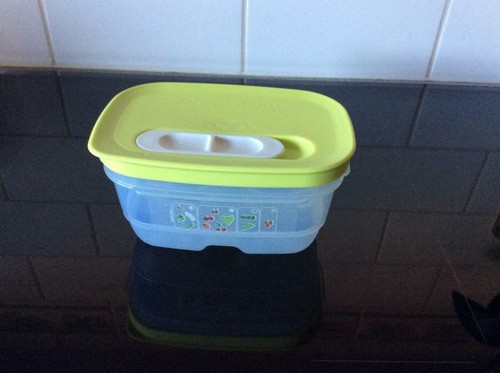 ONE Tupperware VentSmart Fridgesmart Mini 375ml x 1 Lime Green Seal ...