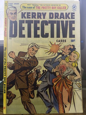 KERRY DRAKE DETECTIVE CASES VOL. 1 NO. 25 HARVEY ENTERPRISES, APRIL ...