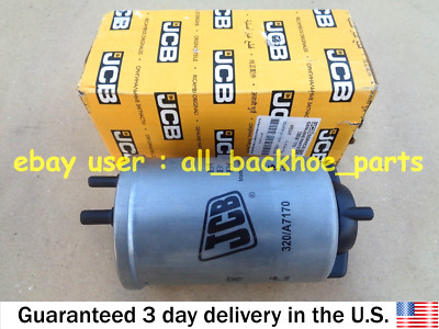 JCB BACKHOE GENUINE JCB FUEL FILTER FOR JCB ENG. (320/A7170 320/07155 ...