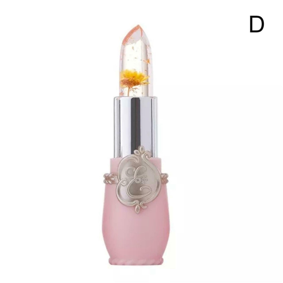 Jelly Flower Lipstick Colour Changing Lipstick Moistening Transparent ...