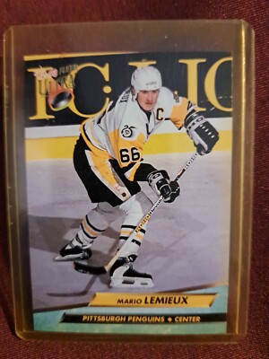 Hockey Fans Dream here a Mario Lemieux Autographed Card Sale Price! | eBay