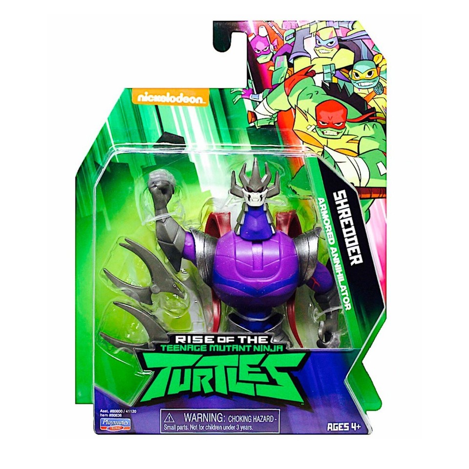 Rise Of The Teenage Mutant Ninja Turtles Shredder Figure | eBay