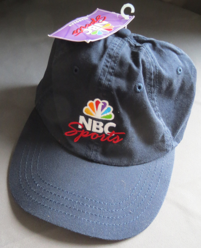 NBC Sports black adjustable strapback clasp adult size osfa baseball ...