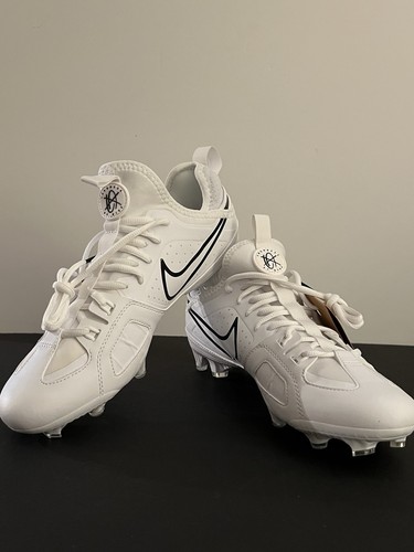 Nike Huarache 9 Varsity Lacrosse LAX Cleats White Black FD0090-101 Men ...