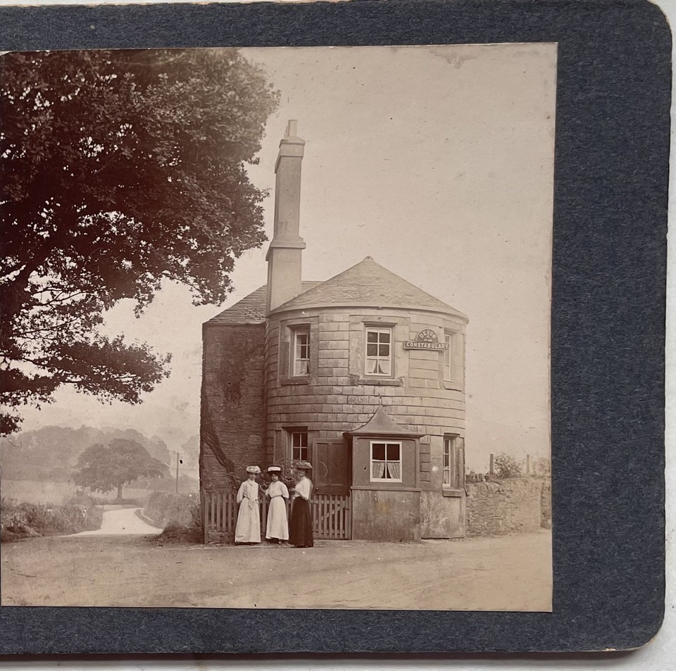 Stereoview Devon Constabulary Building Police Station, True Street ...