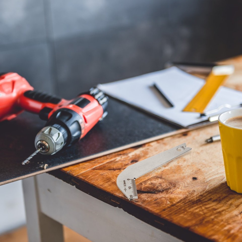 Stainless Steel Drill Template Gauge 118 Degree Bit Pattern Drill Gauge ...