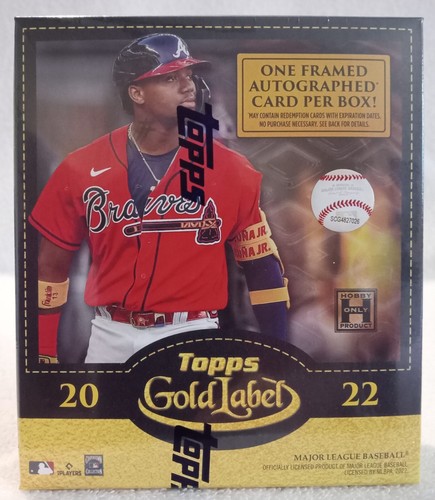 2022 Topps Gold Label Baseball Box - Factory SEALED - FREE Shipping | eBay