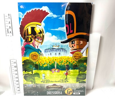 Ichiban Kuji One Piece Dressrosa Arc G Prize Clear Poster Rebecca ...