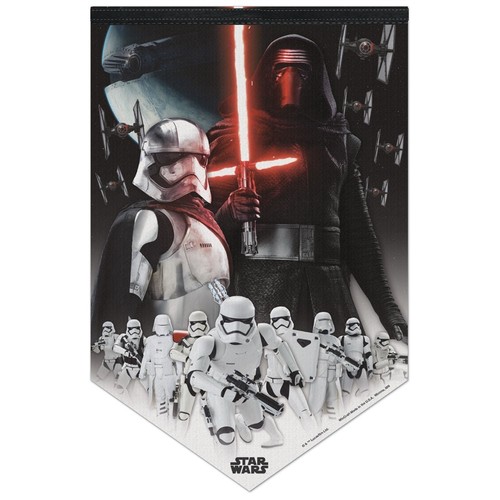 KYLO REN FIRST ORDER THE FORCE AWAKENS STAR WARS 17"X26" BANNER NEW ...