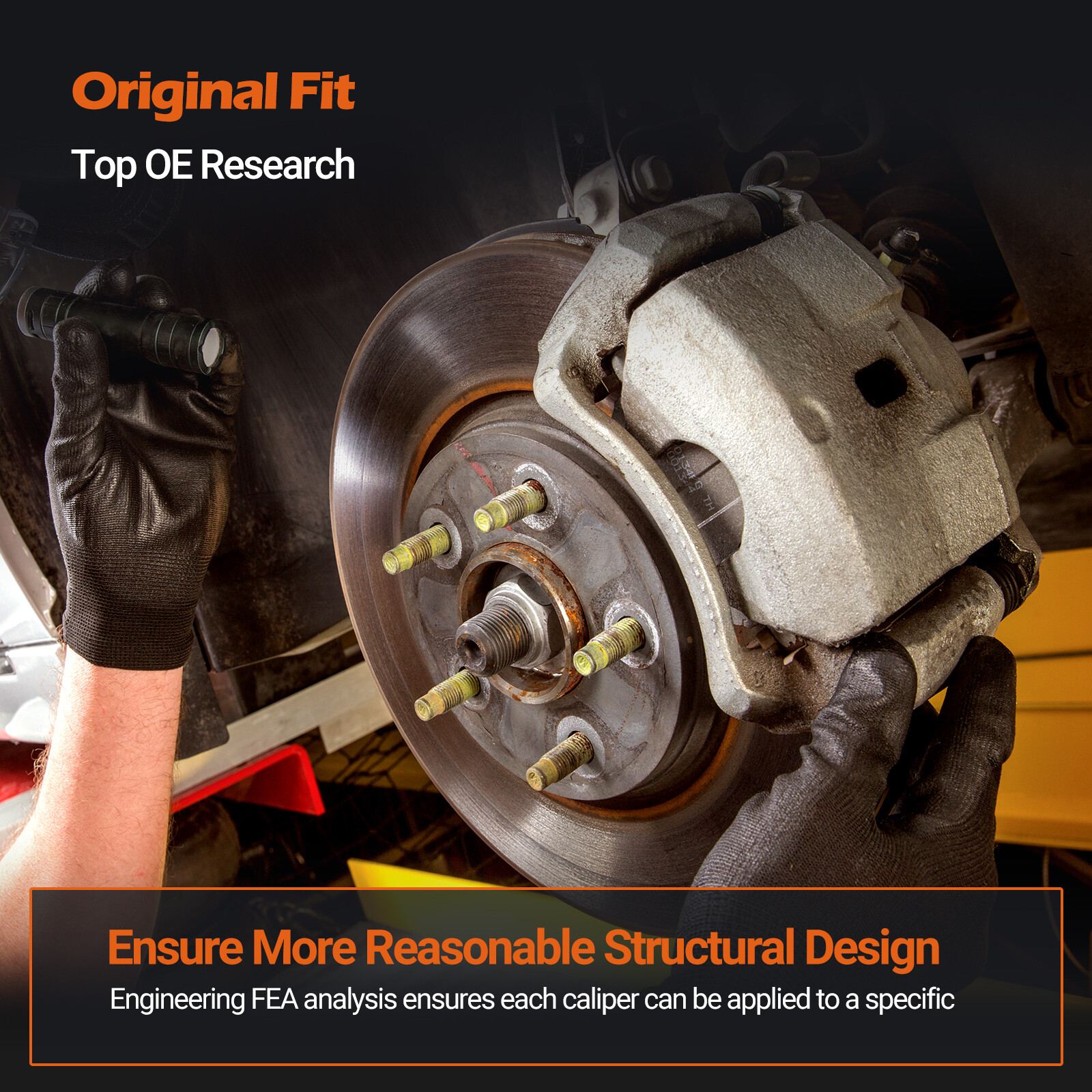 2pcs Front Brake Calipers for GMC Jimmy Chevy Malibu S10 Olds Cutlass ...