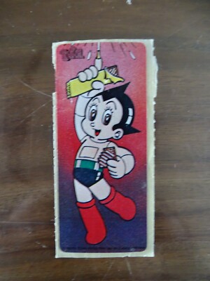 ASTRO BOY TF1 AUTOCOLLANT 1984 CINE VISION MANGA STICKER VIGNETTE | eBay