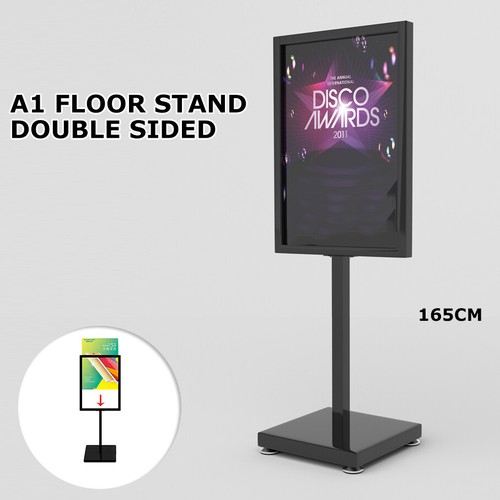New A1 Double Sided Sign Floor Stand Frame Poster Stand Display Stands ...