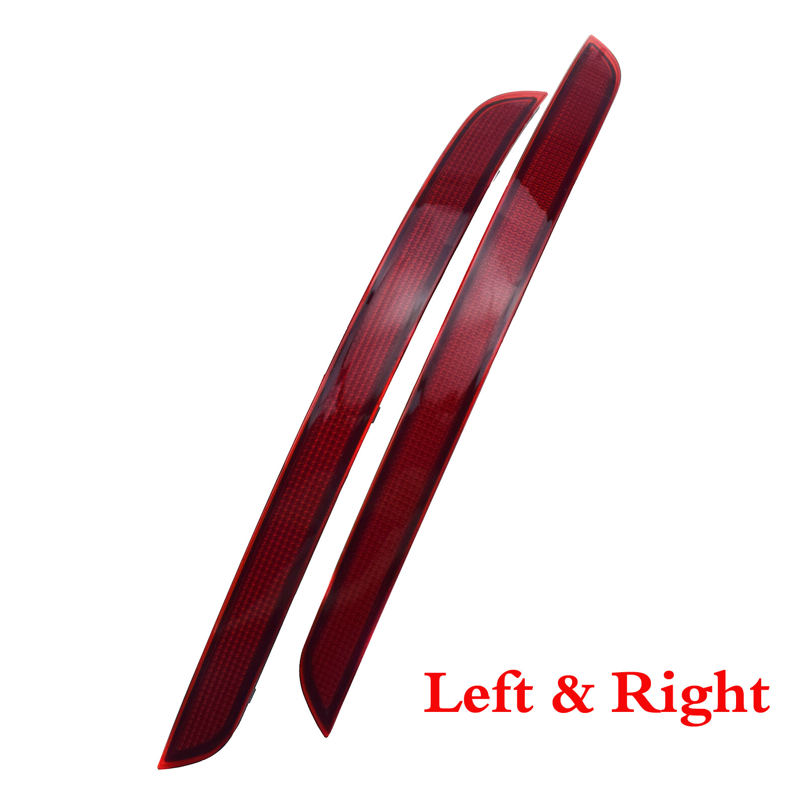 Rear Bumper Reflector Lens LH + RH For Mercedes W166 ML63 ML350 ML550 ...