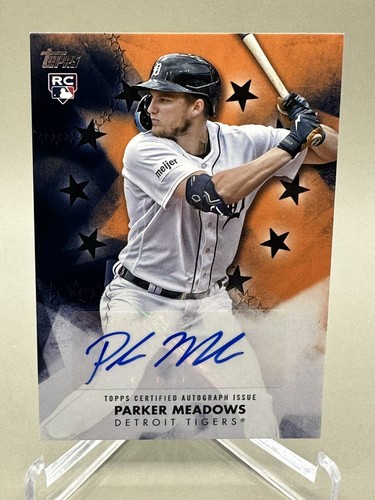 2024 Topps Series 1 - Baseball Stars Autographs Black #BSA-MEA Parker ...