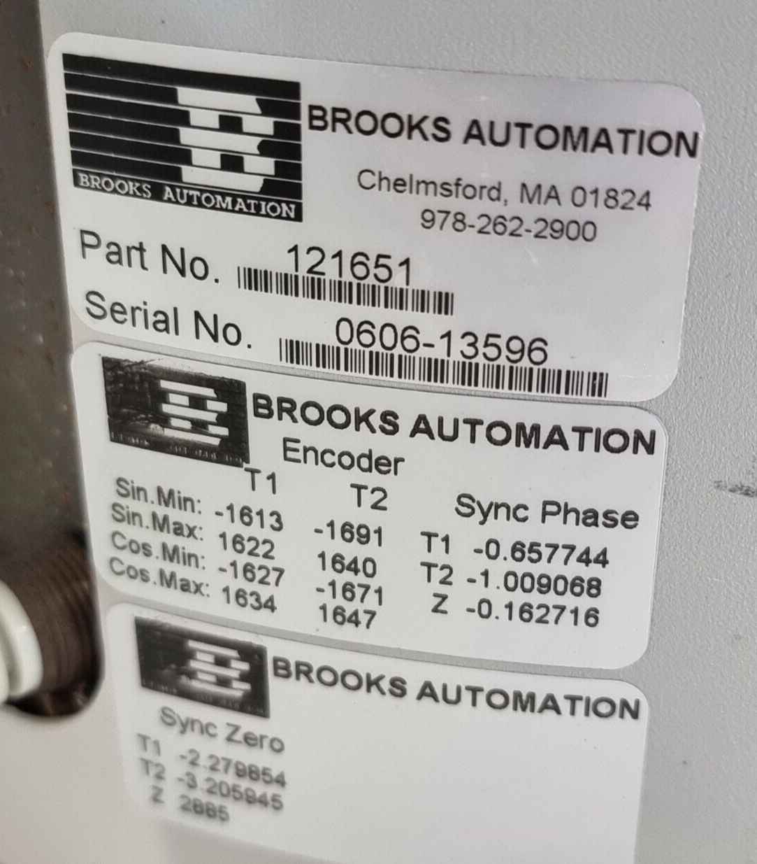 BROOKS ATR8 Robot 121651 + 106512 Controller + XPTN30R2-1-ES-BROOKS2 ...