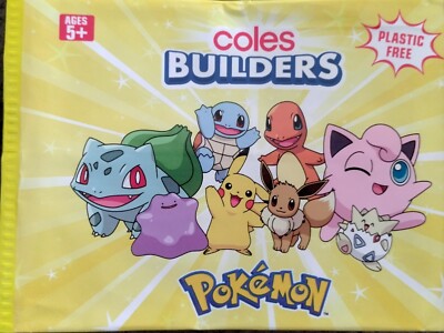 Coles Builders Pokemon Pick your character | eBay Australia