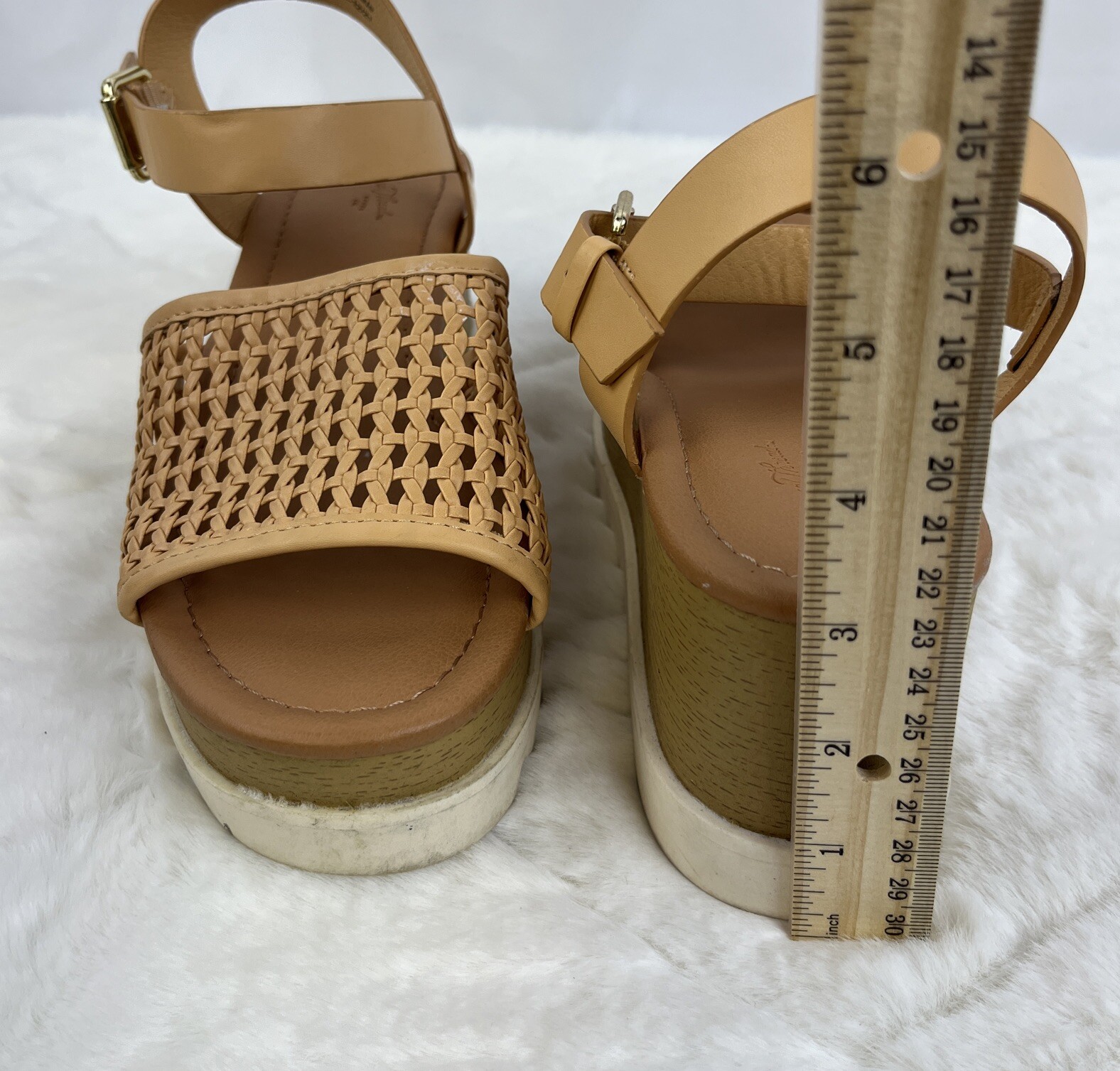 Universal Thread Alba Ankle Strap Platform Sandals Wo… - Gem