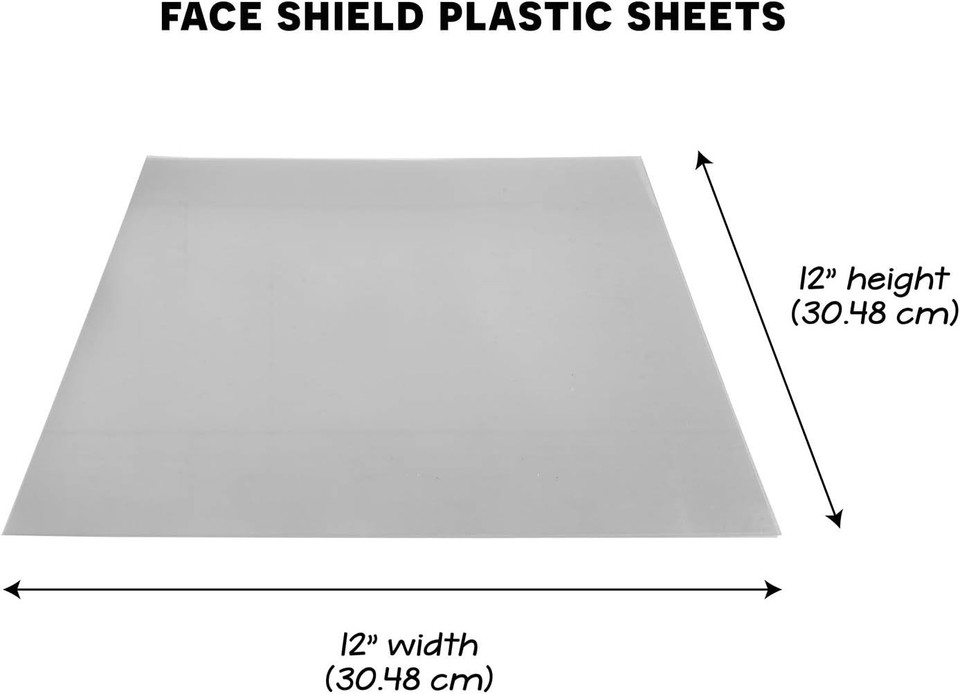 12" x 12" Acetate Paper - 7 Mil Clear Acetate Sheets for Crafts ...