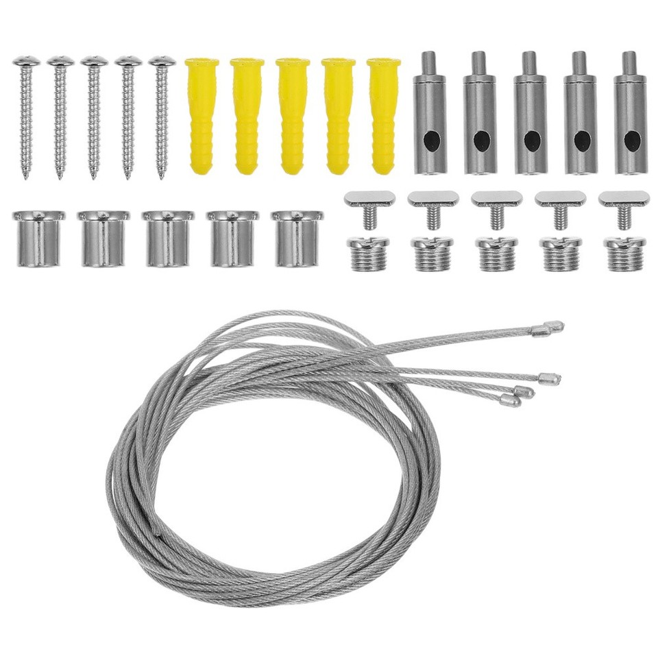 5 Sets Lighting Suspension Wire Rope for Lights Hanging Lamp | eBay ...