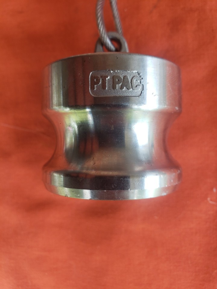 NEW PT PAC 150-DP 1-1/2" 316 Stainless Steel Cam and Groove Coupling ...