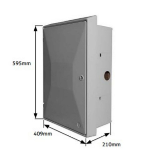 +Electric Meter Box EB0011 + 38mm Hockey Stick + Meter Box Lintel | eBay UK