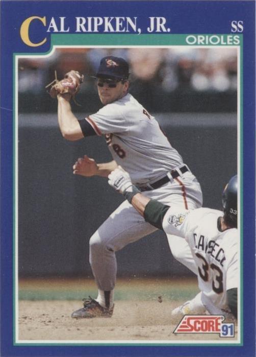 1991 Score - Cal Ripken #95 for sale online | eBay UK