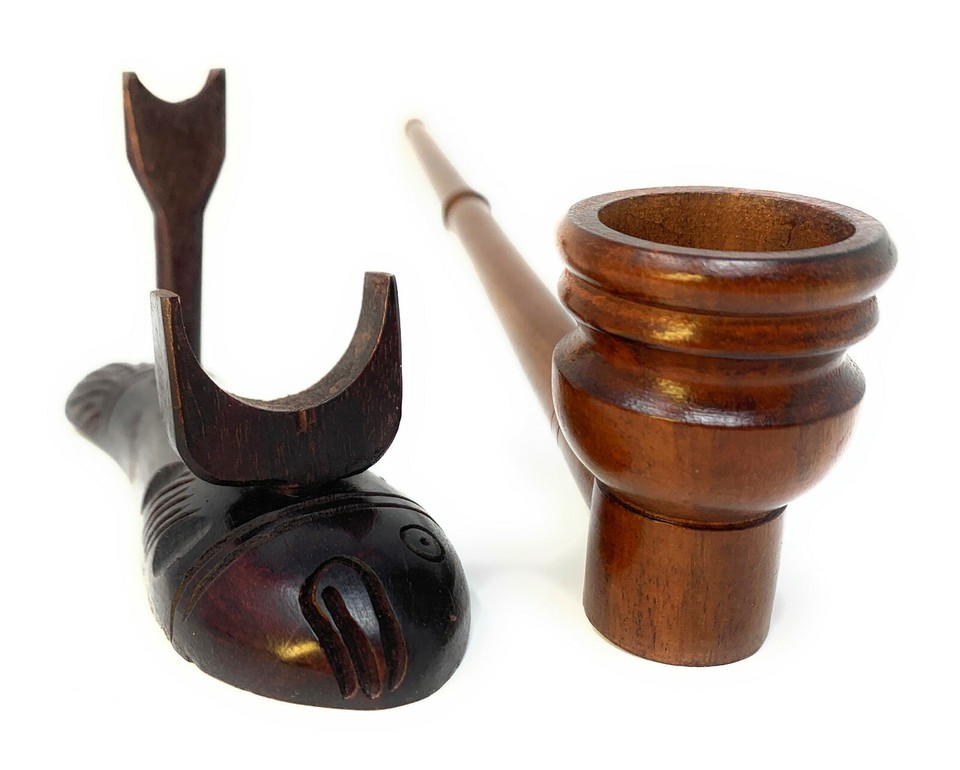 11' Churchwarden diabolist Hobbit Gandalf Long stem Tobacco Pipe + Pipe ...