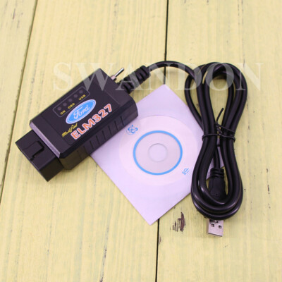 Forscan ELM327 USB Diagnostic Tool with Switch OBD2 Ford Mazda Scanner ...