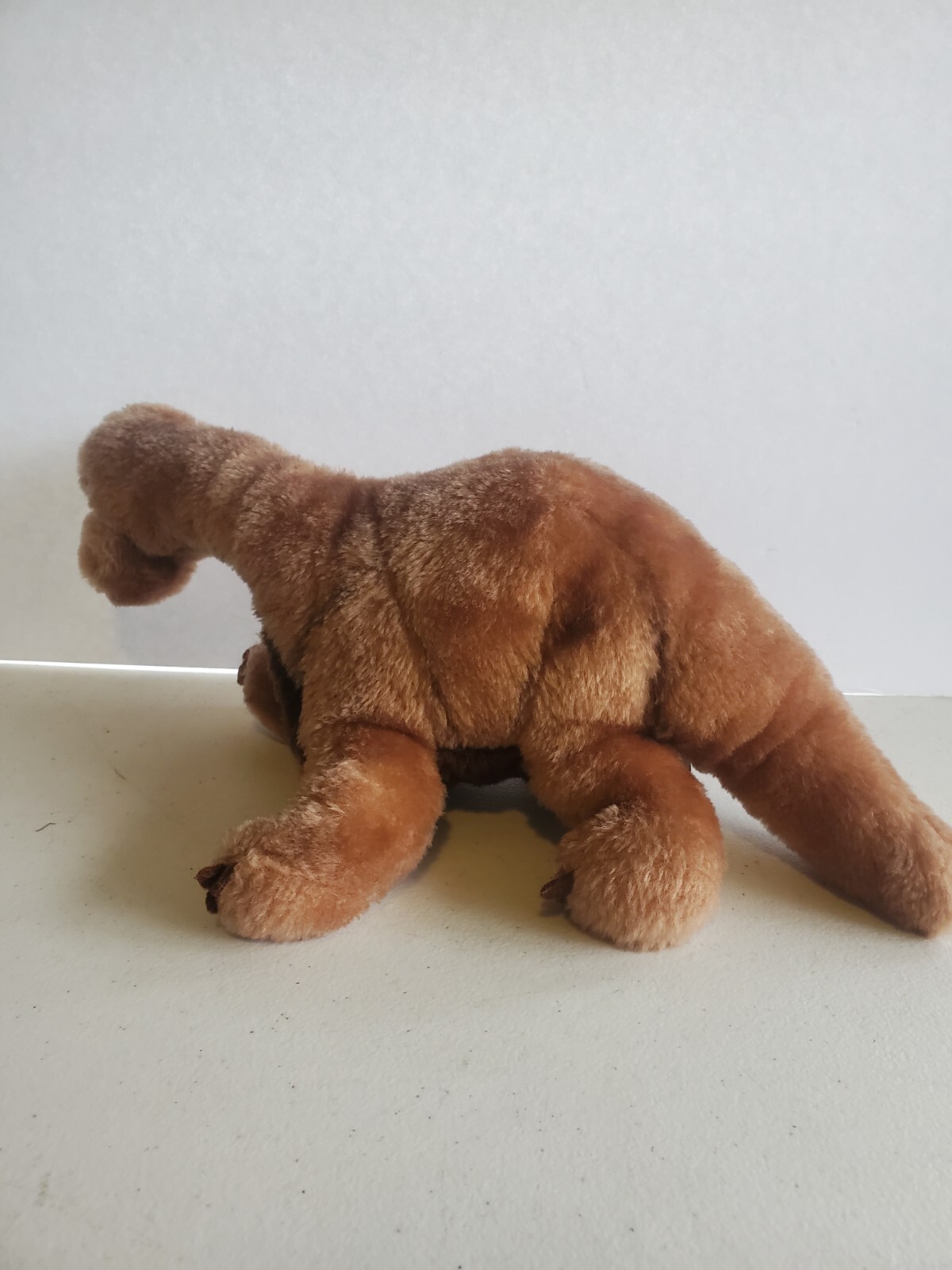 Vintage 1980 Dakin Brown Brontosaurus Dinosaur Stuffed plush RARE | eBay