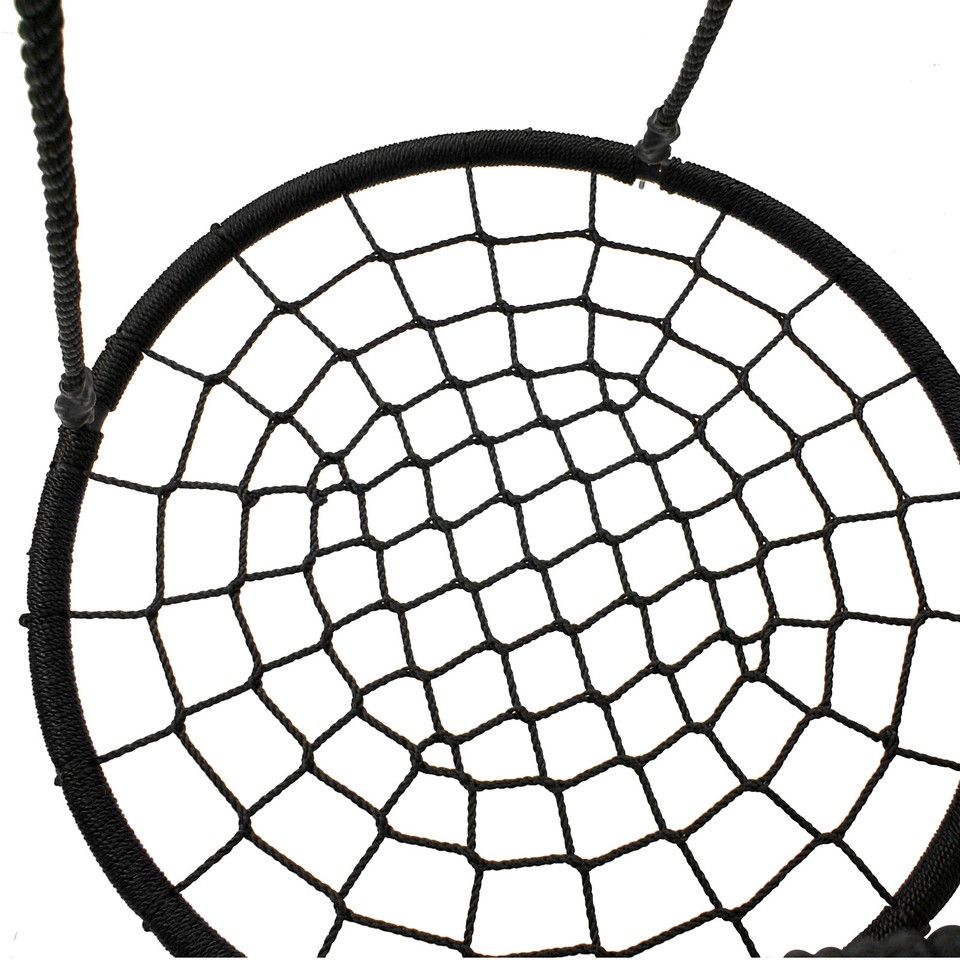 Round DURABLE Tree Web Spider Swing Net Platform Kids Play Set W ...