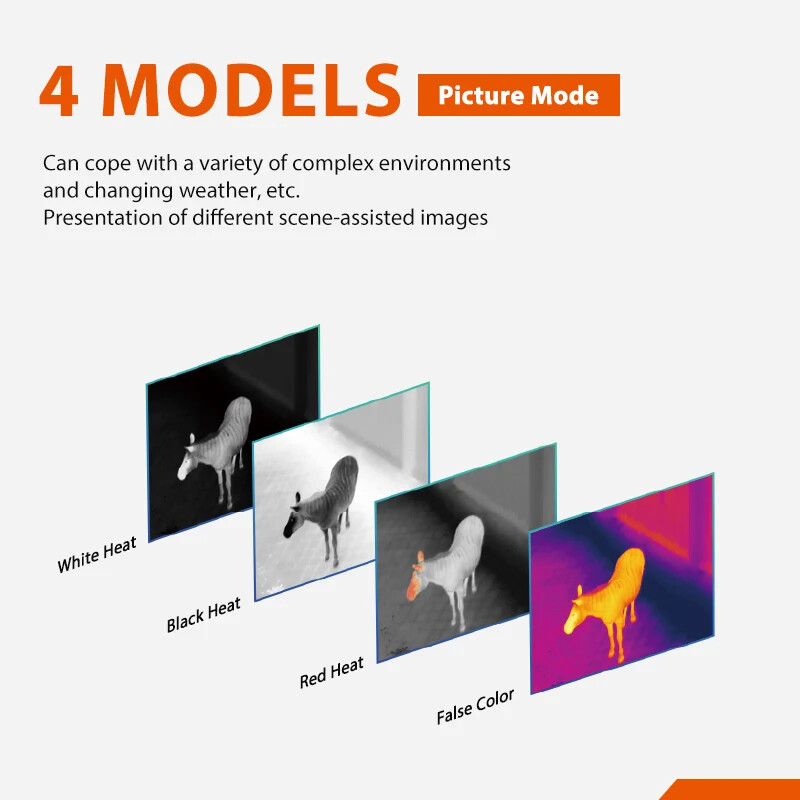 G215 Thermal Imager Hunting Imaging Monocular Night Vision Infrared ...