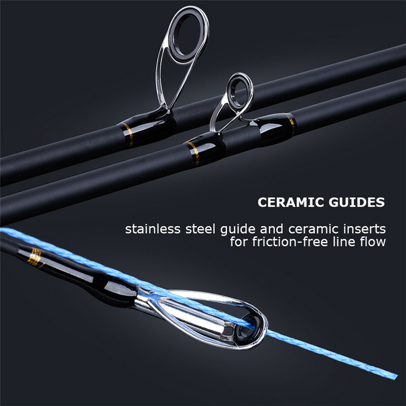 Goture Spinning/Casting Fishing Rod 2.1M 2.4M 2.7M 3.0M Carbon Fiber ...