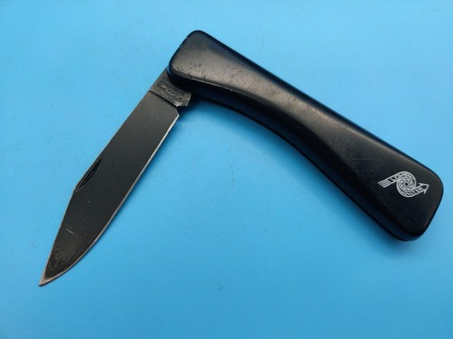 Richartz Inox Solingen Germany Knife Folding Pocket Black on Black | eBay