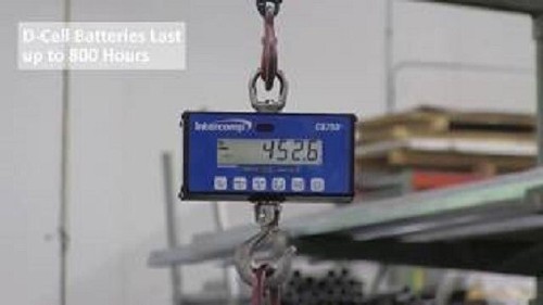 NEW! Intercomp 184254 CS750 NTEP Medium-Duty Hanging Scale, 500 lb x .2 lb!! | eBay