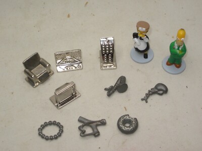 game parts pieces Scene It & Simpsons Homer mini part 11 pieces | eBay