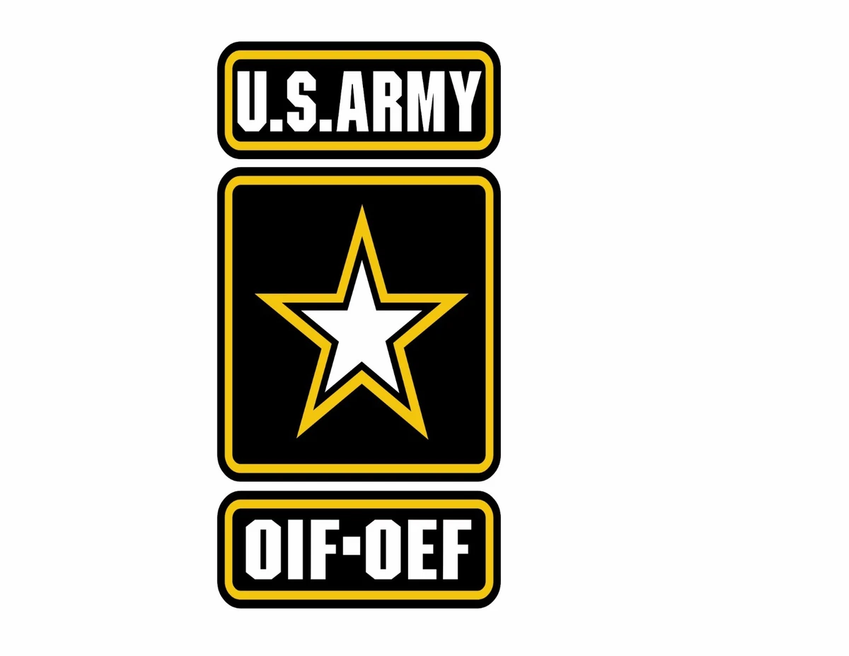 Oef Oif Decal