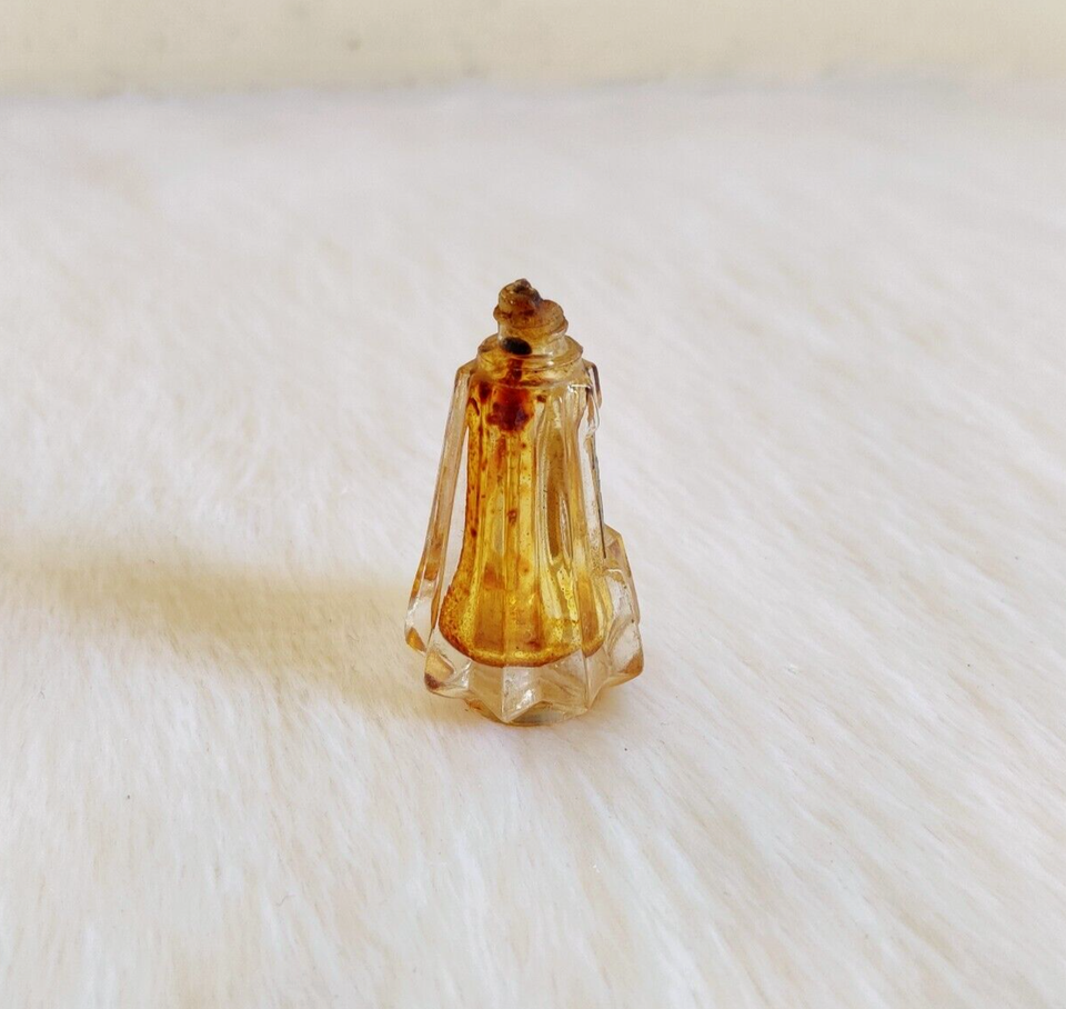 Vintage Kintsuru Perfume Glass Bottle Japan Decorative Collectible ...