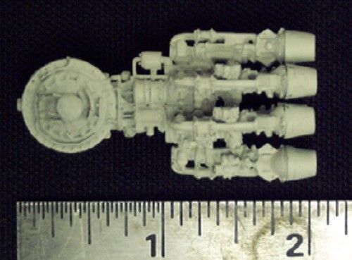 Stardate 3000 Kit# 9081 - Federation Cygnus Space Tug (1 ea.) Valiant ...