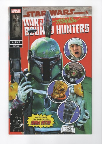 Star Wars War of Bounty Hunters Alpha #1 Mike Mayhew Studio Variant (NM ...