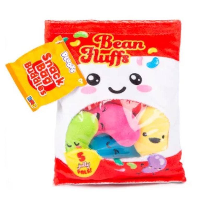 Crisps Snack Pack Plushie Friends Fidget Soft Toys Cheesy Crispy Bean ...