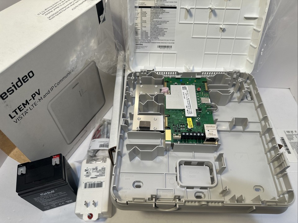 Resideo LTEM-PV LTE -M Cellular and IP Verizon VISTA Honeywell NEWEST ...