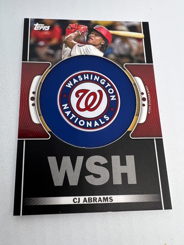 2023 Topps - Team Logo Commemorative Patches - Black #TLP-CJA - CJ ...